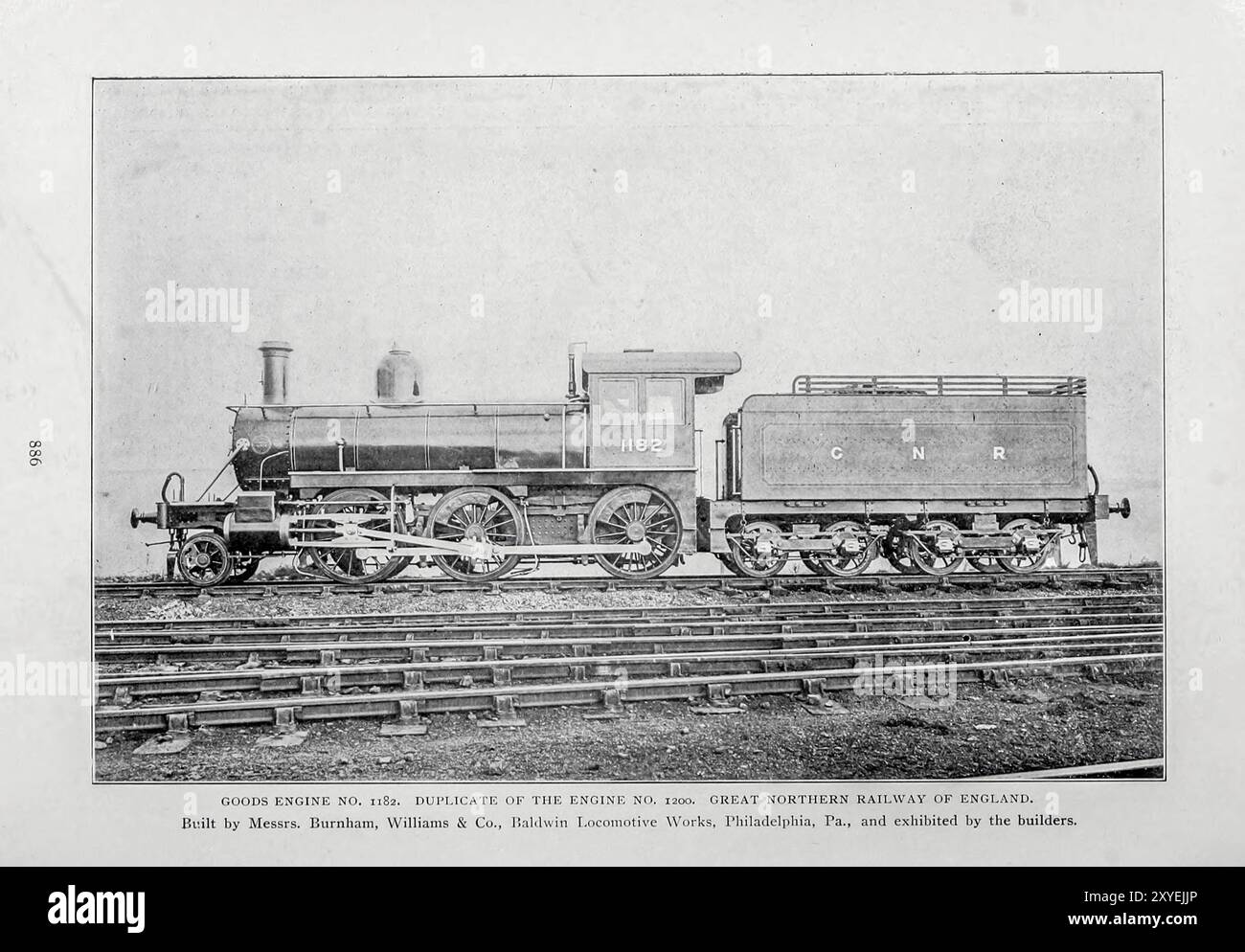 Goods Engine No. 1182 Duplicate of Engine No. 1200 Great Northern ...