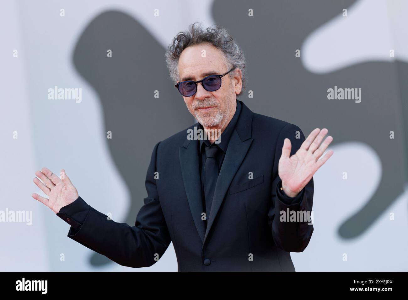 Director Tim Burton poses for photographers upon arrival for the ...
