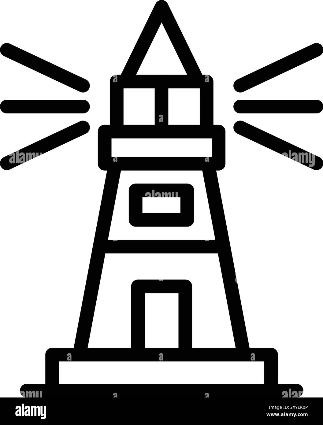 Lighthouse tower vector vectors hi-res stock photography and images - Alamy