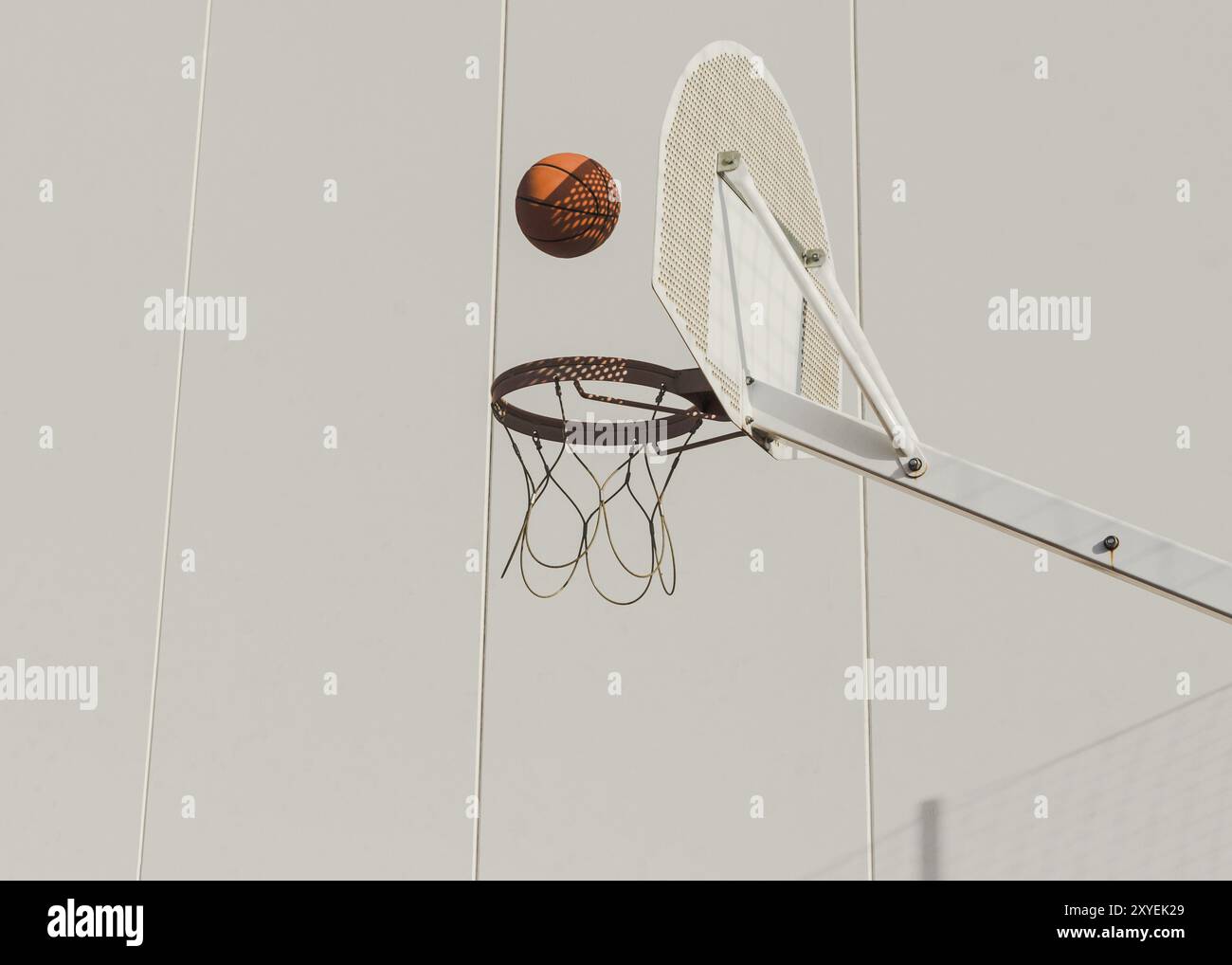 Basketball hoop wall hi-res stock photography and images - Alamy