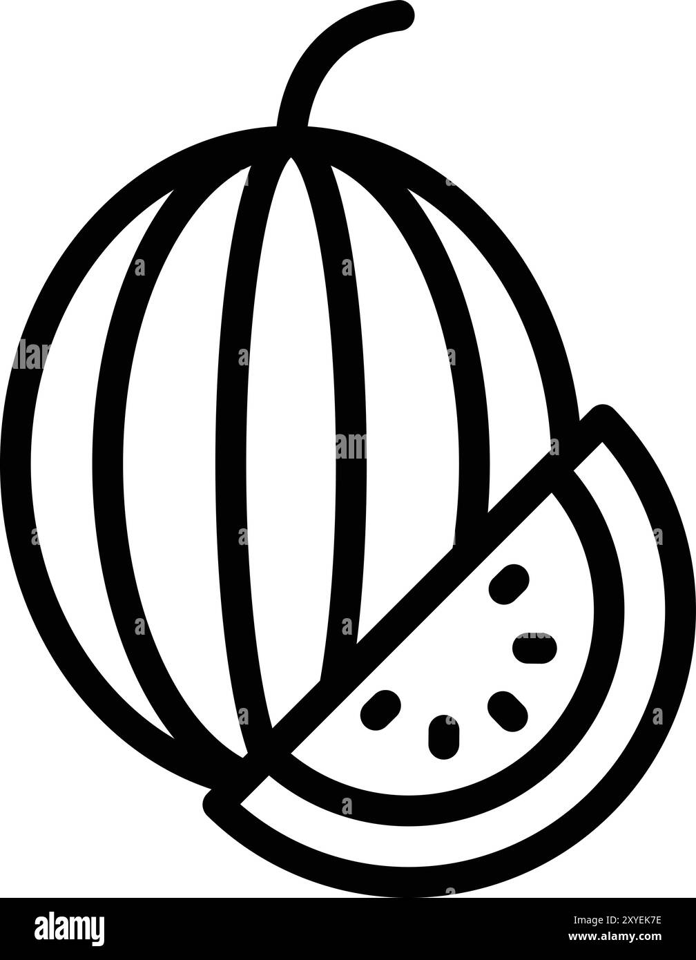 Watermelon illustration vector vectors hi-res stock photography and ...