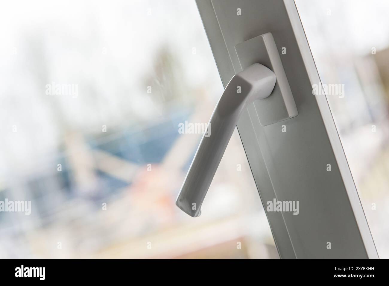 Open bathroom window Stock Photo - Alamy