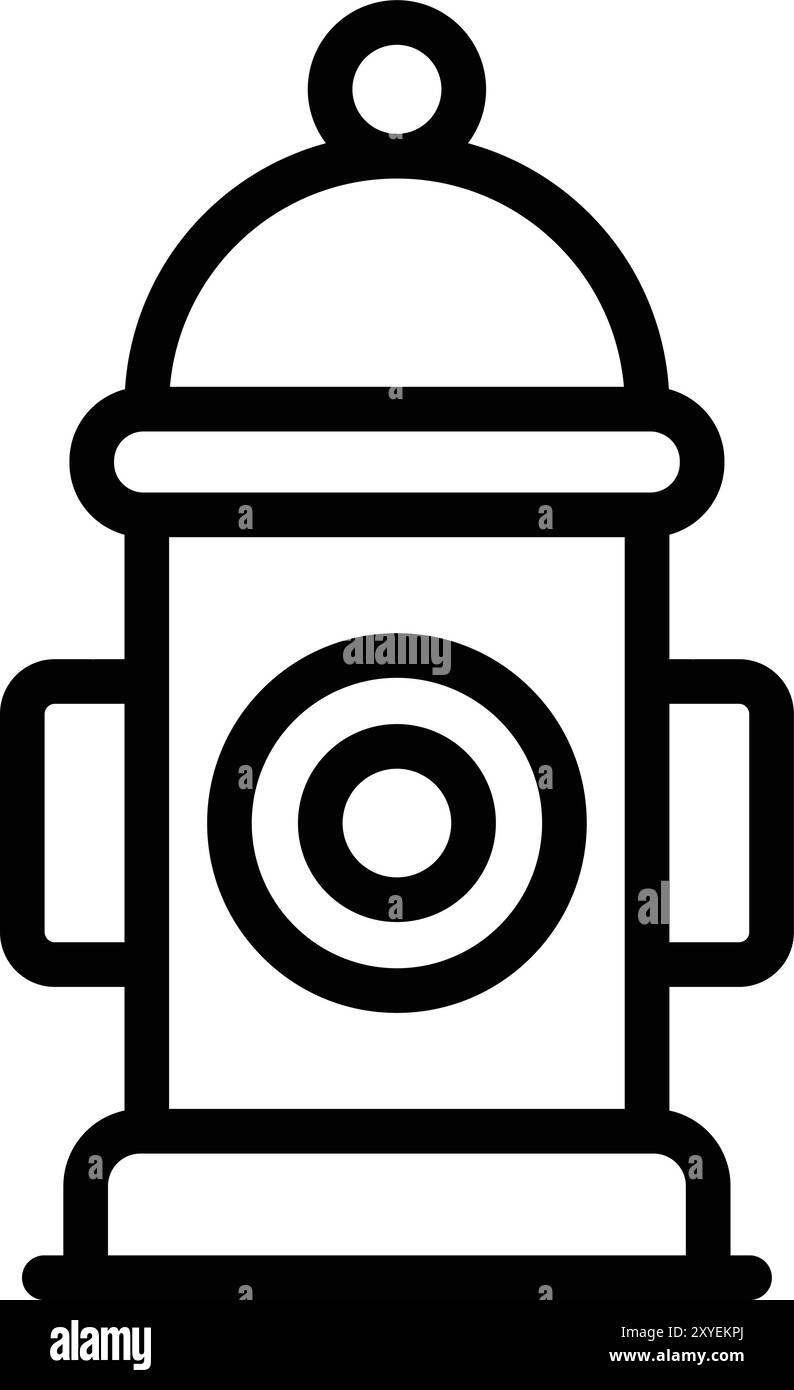 Hydrant vector vectors hi-res stock photography and images - Alamy