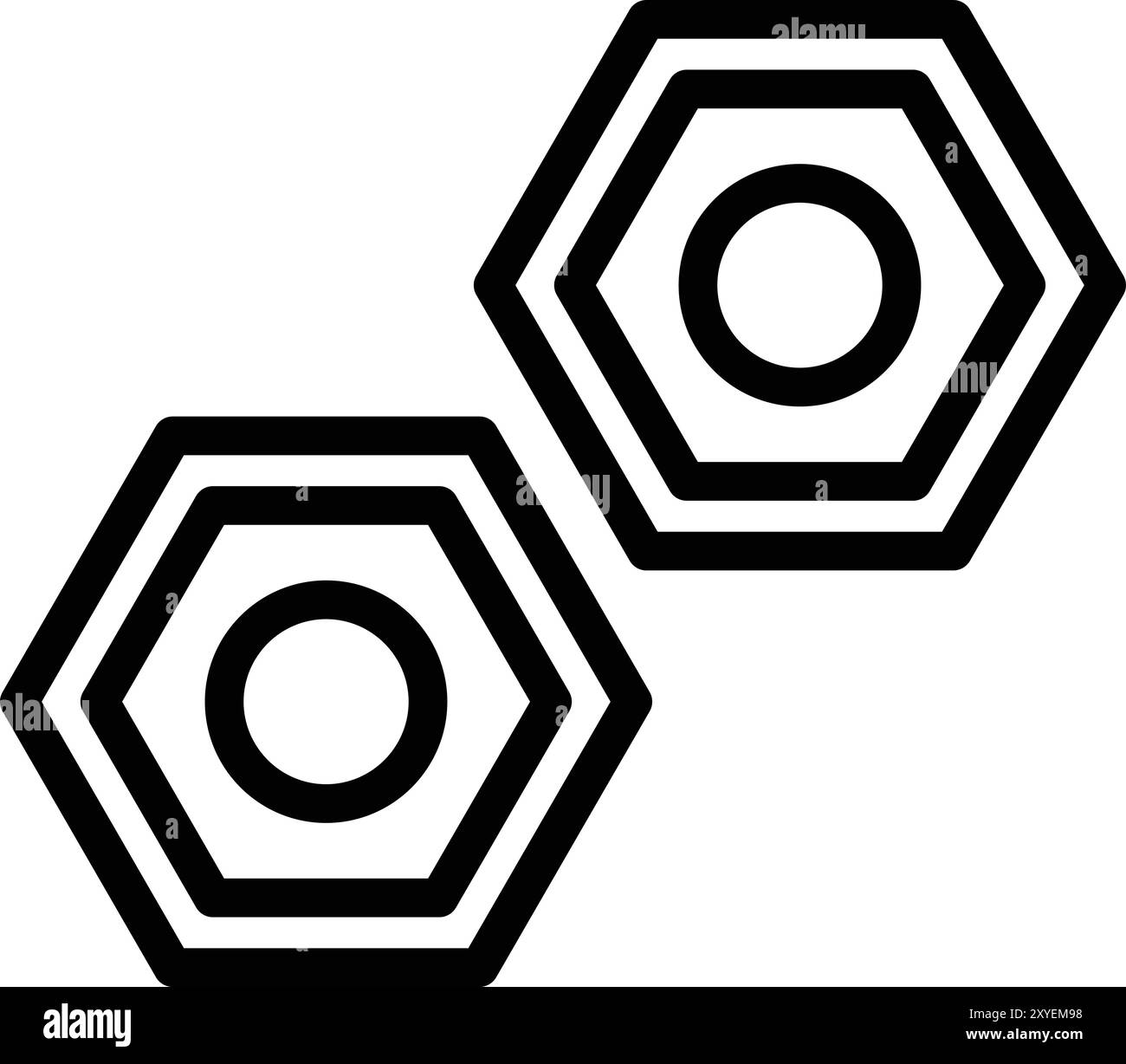 Nuts vector vectors hi-res stock photography and images - Alamy