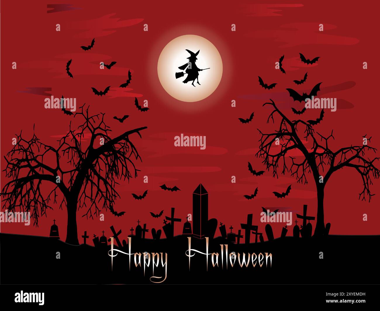 Full moon written in Stock Vector Images - Alamy