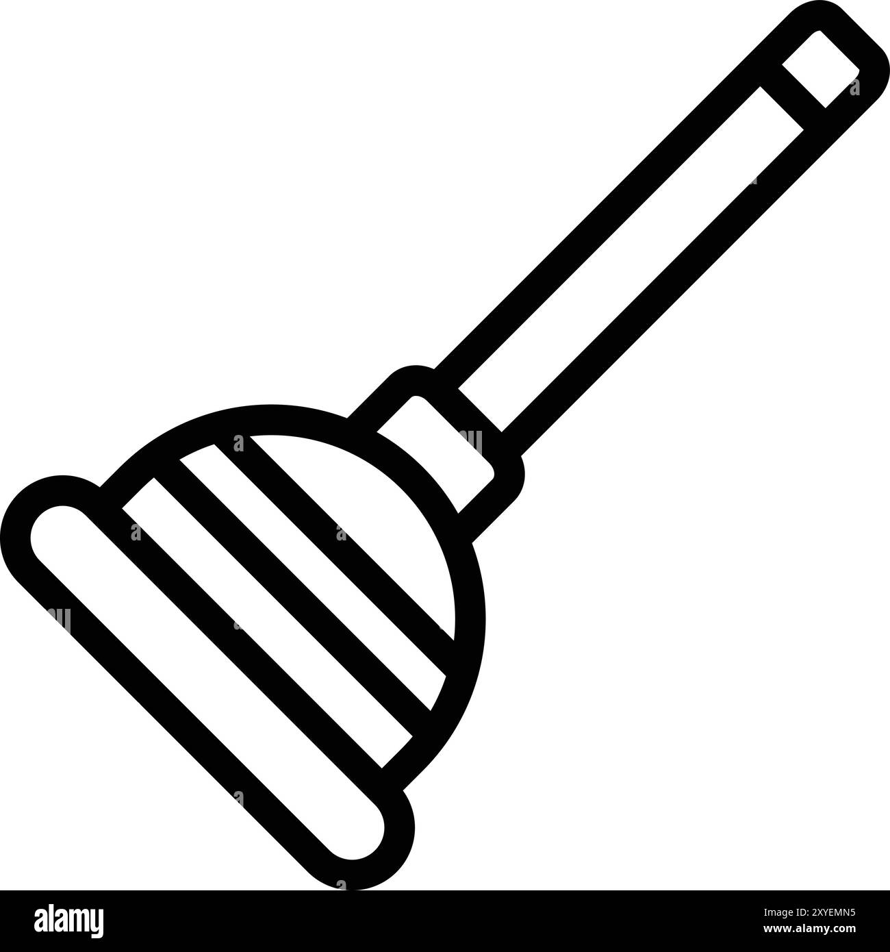 Plunger illustration hi-res stock photography and images - Alamy
