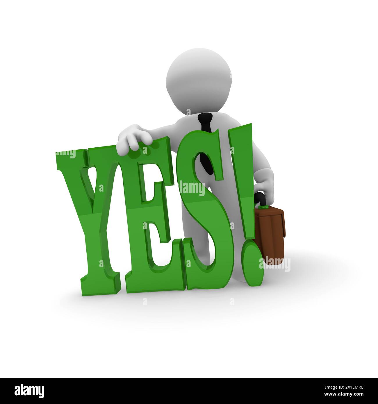 Businessman writing words business Cut Out Stock Images & Pictures - Alamy