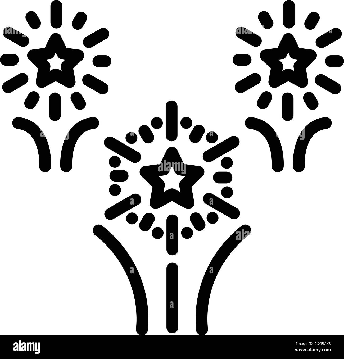 Fireworks vector vectors hi-res stock photography and images - Alamy