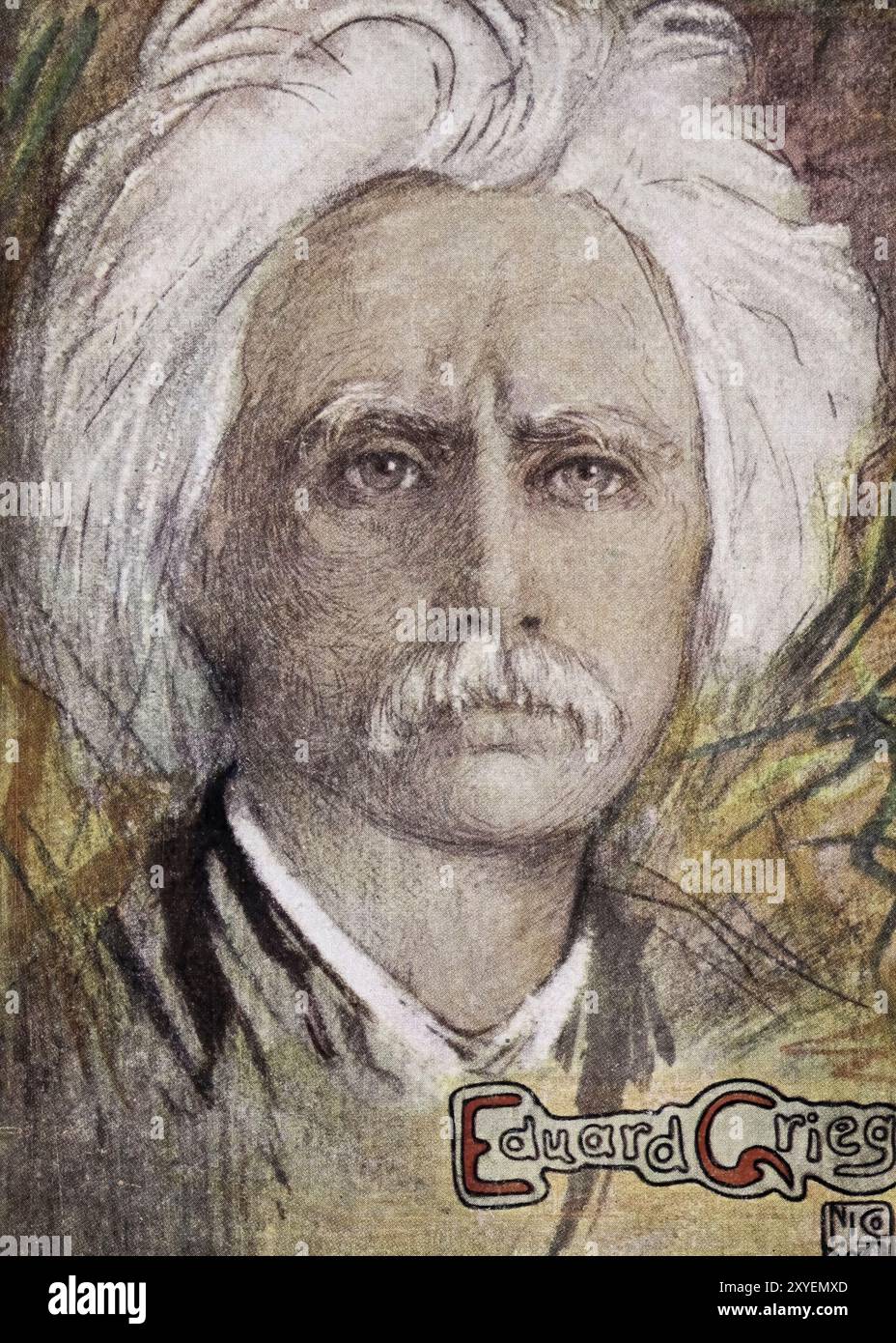 Edvard Hagerup Grieg (15 June 1843 – 4 September 1907) was a Norwegian ...