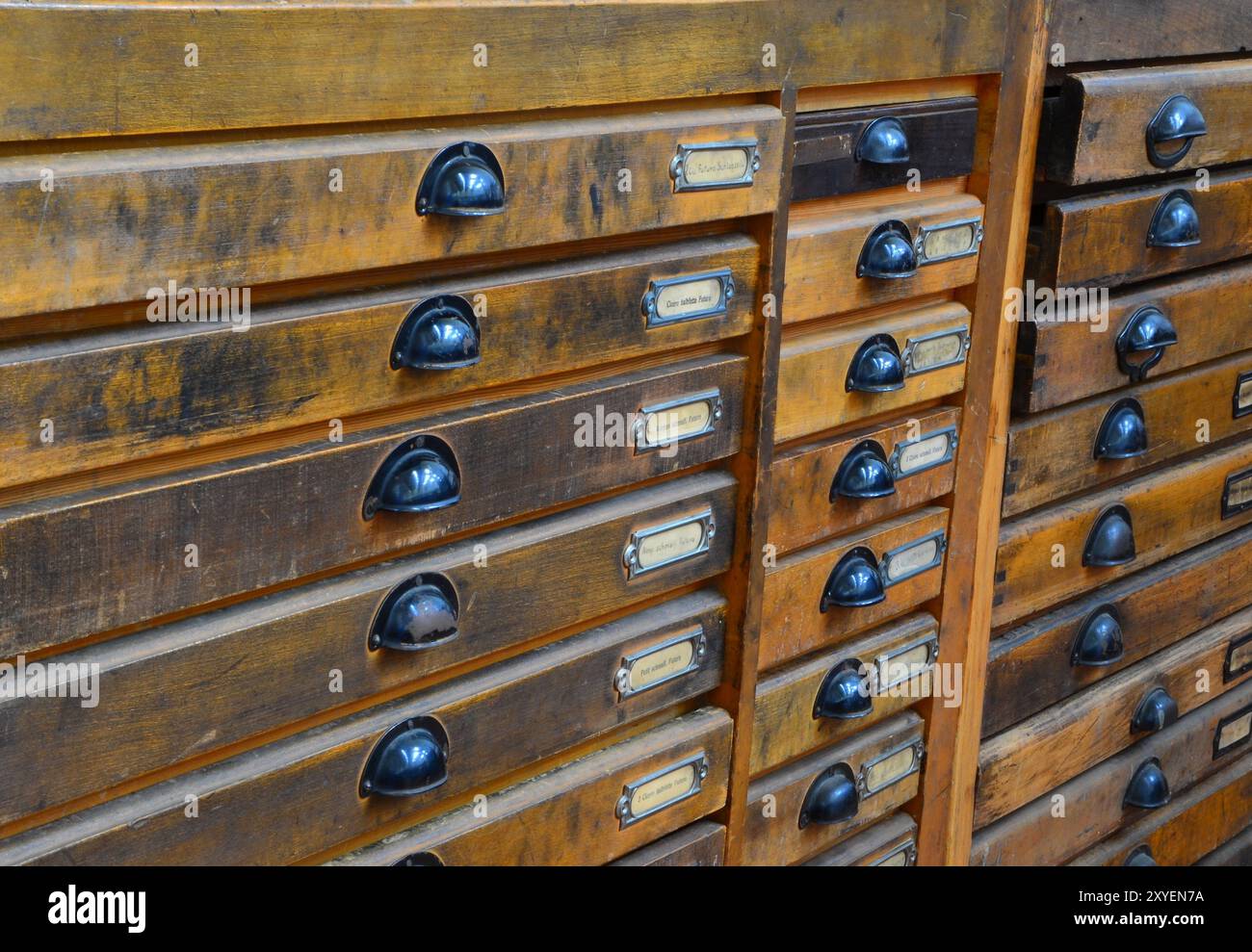 Print cabinets hi-res stock photography and images - Alamy