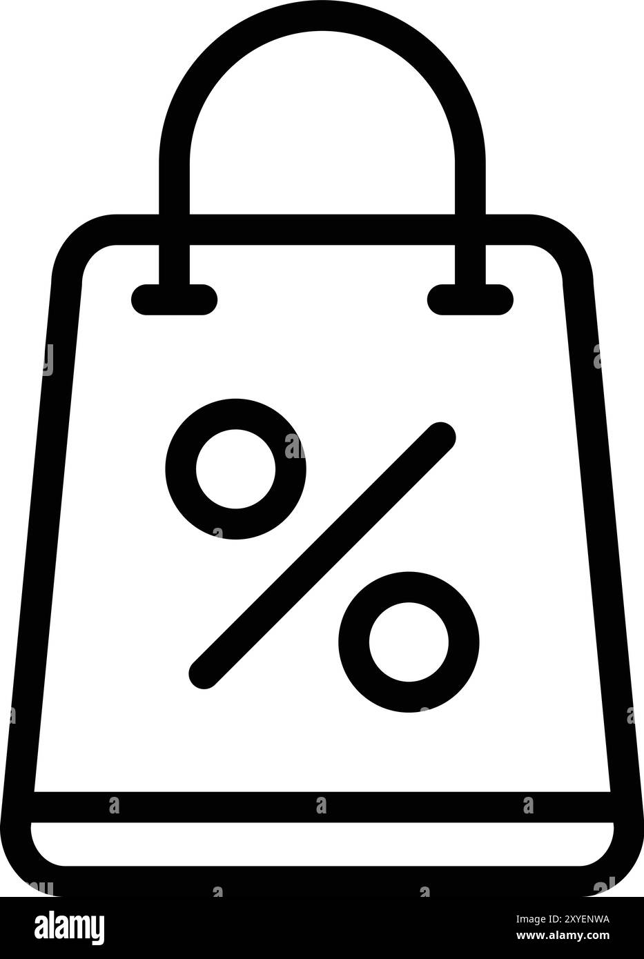 Shopping bags vector vectors Black and White Stock Photos & Images - Alamy