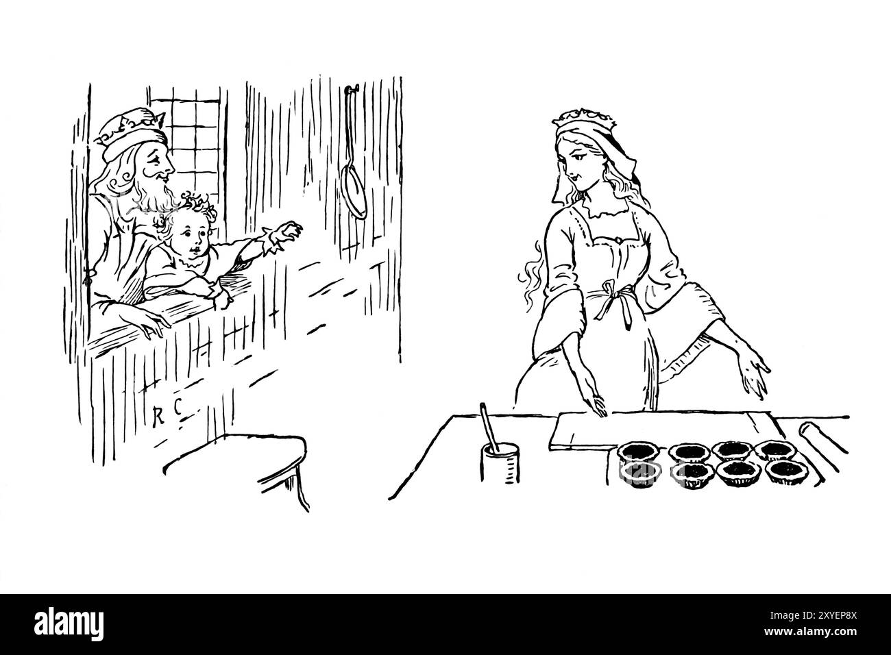 The queen of hearts by Caldecott, Randolph, 1846-1886, The Queen of ...