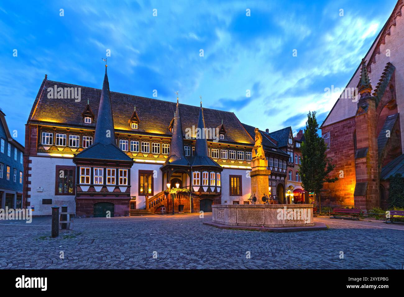 Town hall in the town of Einbeck, Lower Saxony Stock Photo - Alamy