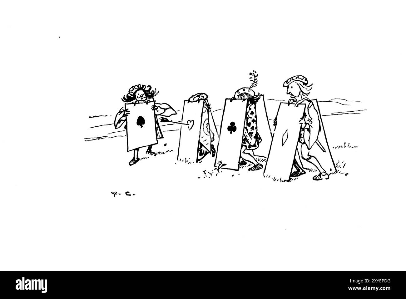 The queen of hearts by Caldecott, Randolph, 1846-1886, The Queen of ...