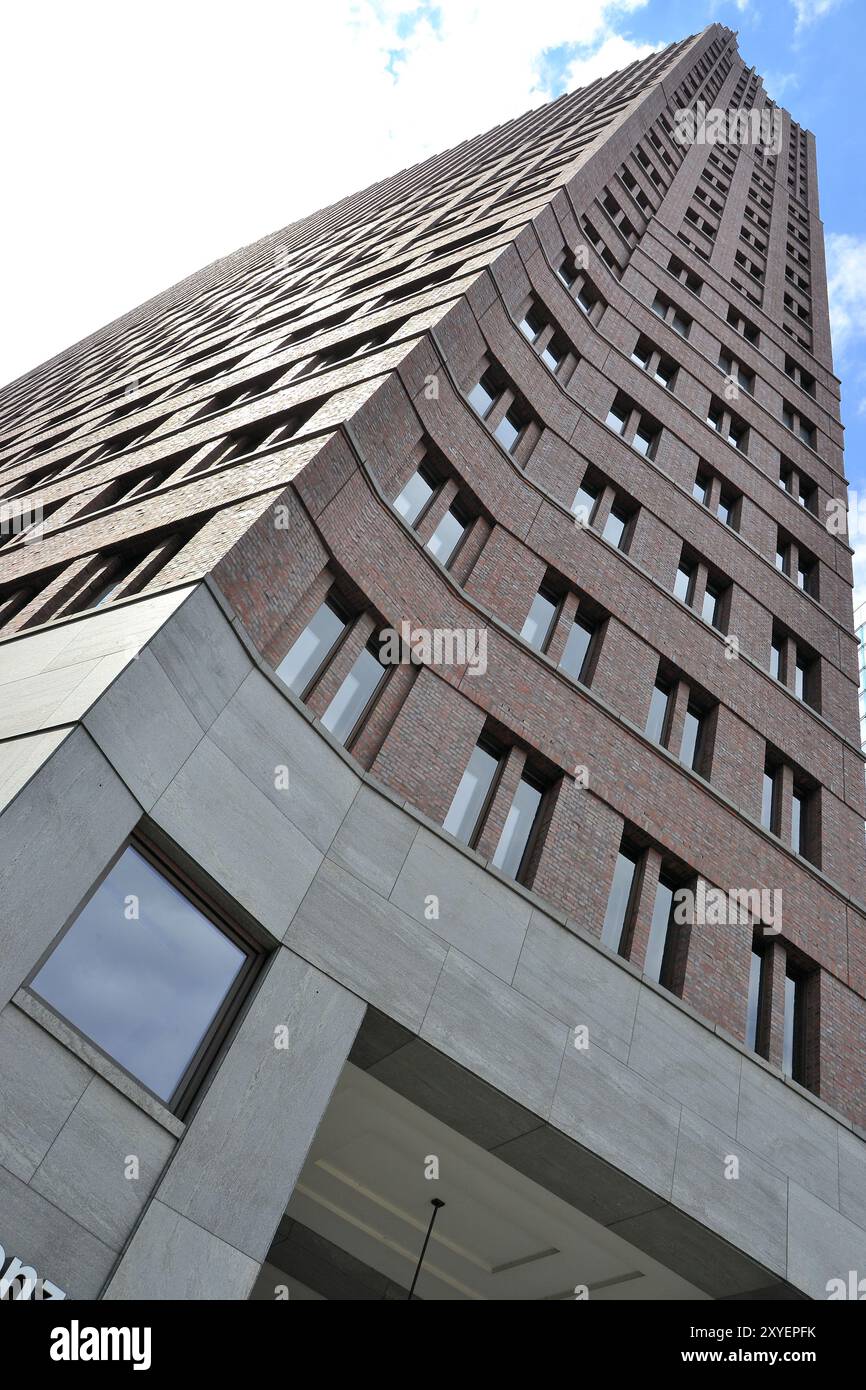A modern tower block at Potsdamer Platz in Berlin Stock Photo - Alamy