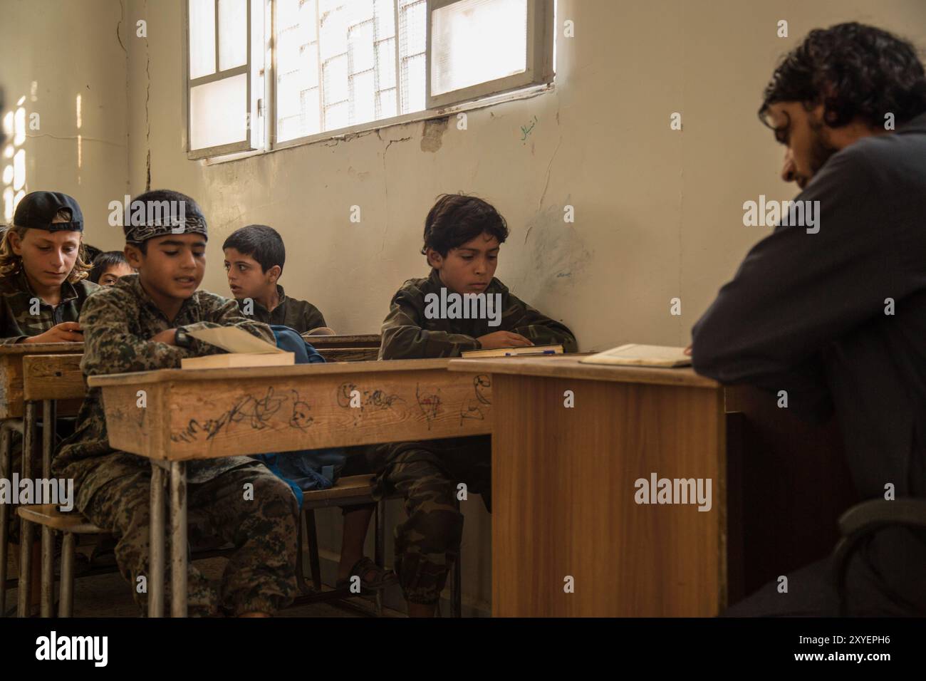 Syria, army of Almujahideen, Syrian free army Stock Photo - Alamy