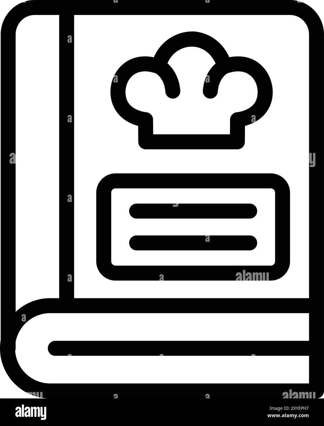 2 recipe book Stock Vector Images - Alamy