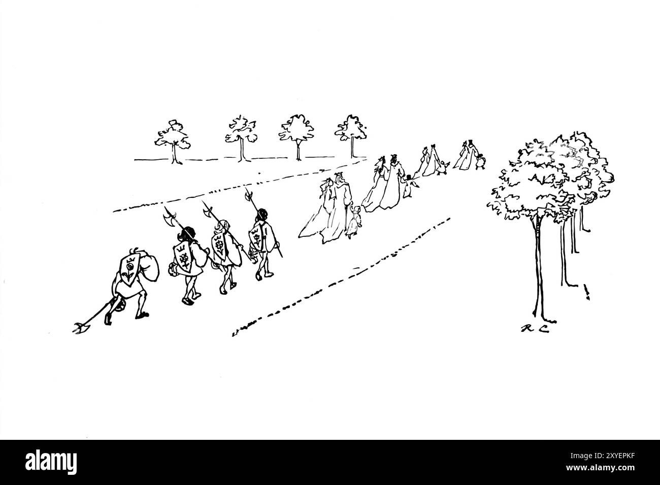 The queen of hearts by Caldecott, Randolph, 1846-1886, The Queen of ...