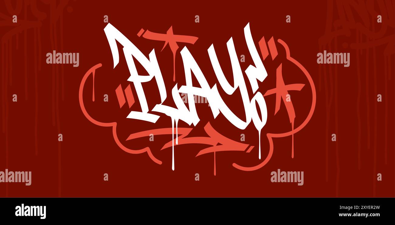 Cool Trendy Word Epic Abstract Hip Hop Hand Written Graffiti Urban ...