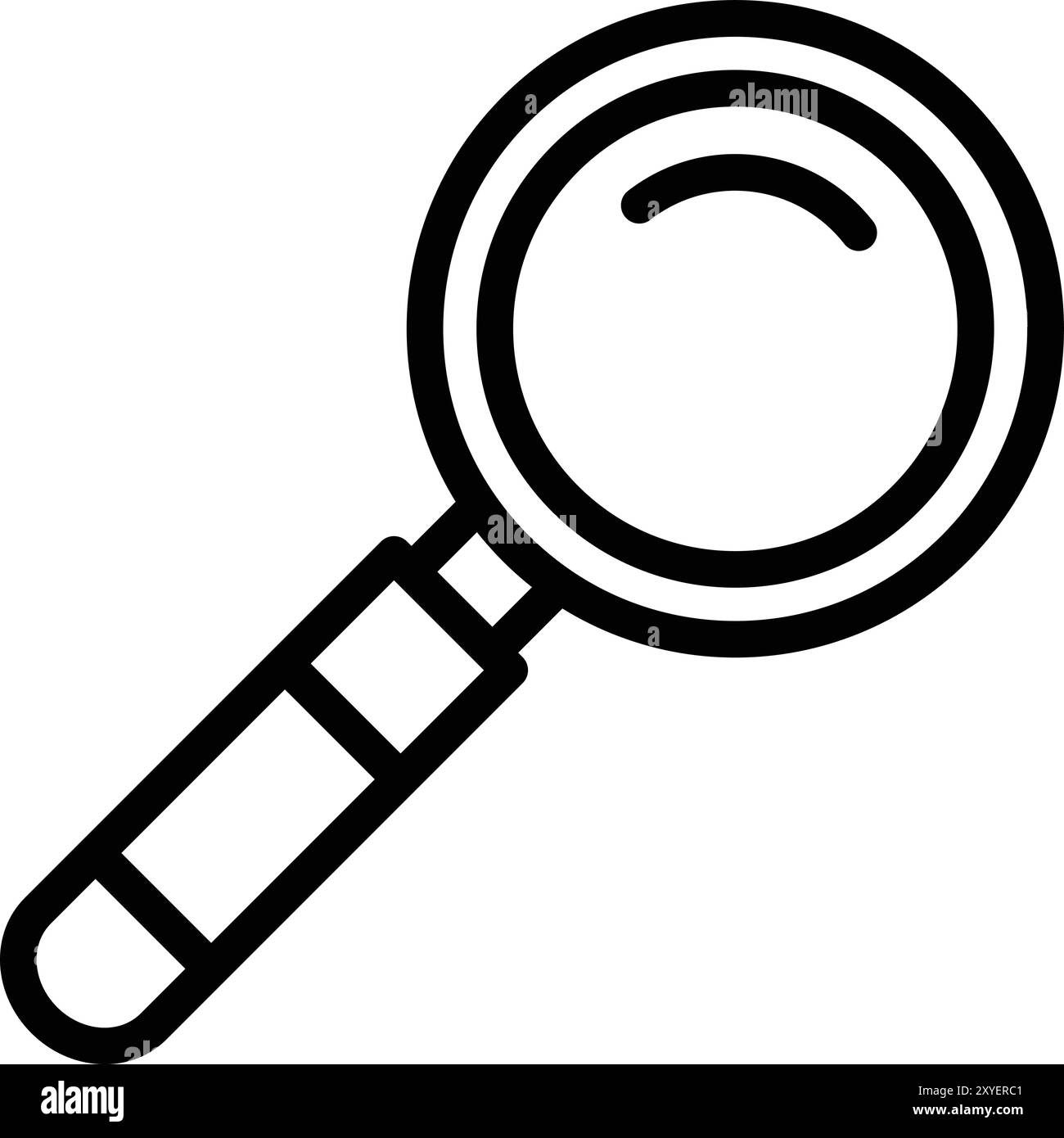 Web search illustration vector Black and White Stock Photos & Images ...