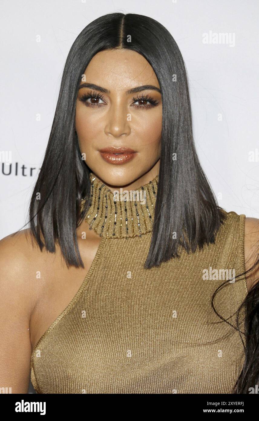 Kim Kardashian West at the Los Angeles premiere of 'The Promise' held ...