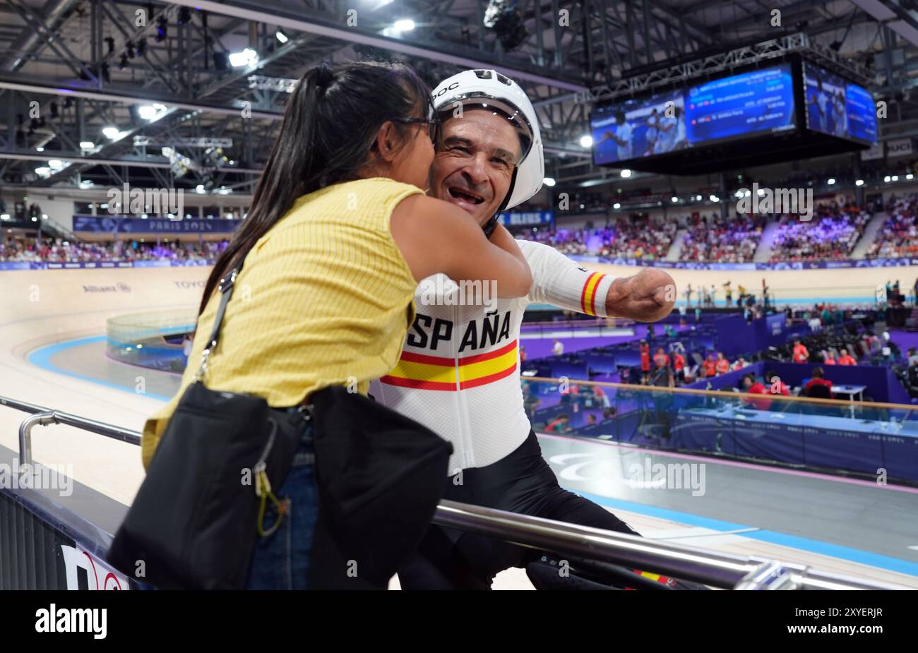 Spain's Ricardo Ten Argiles after winning bronze in the Men's C1 3000m ...