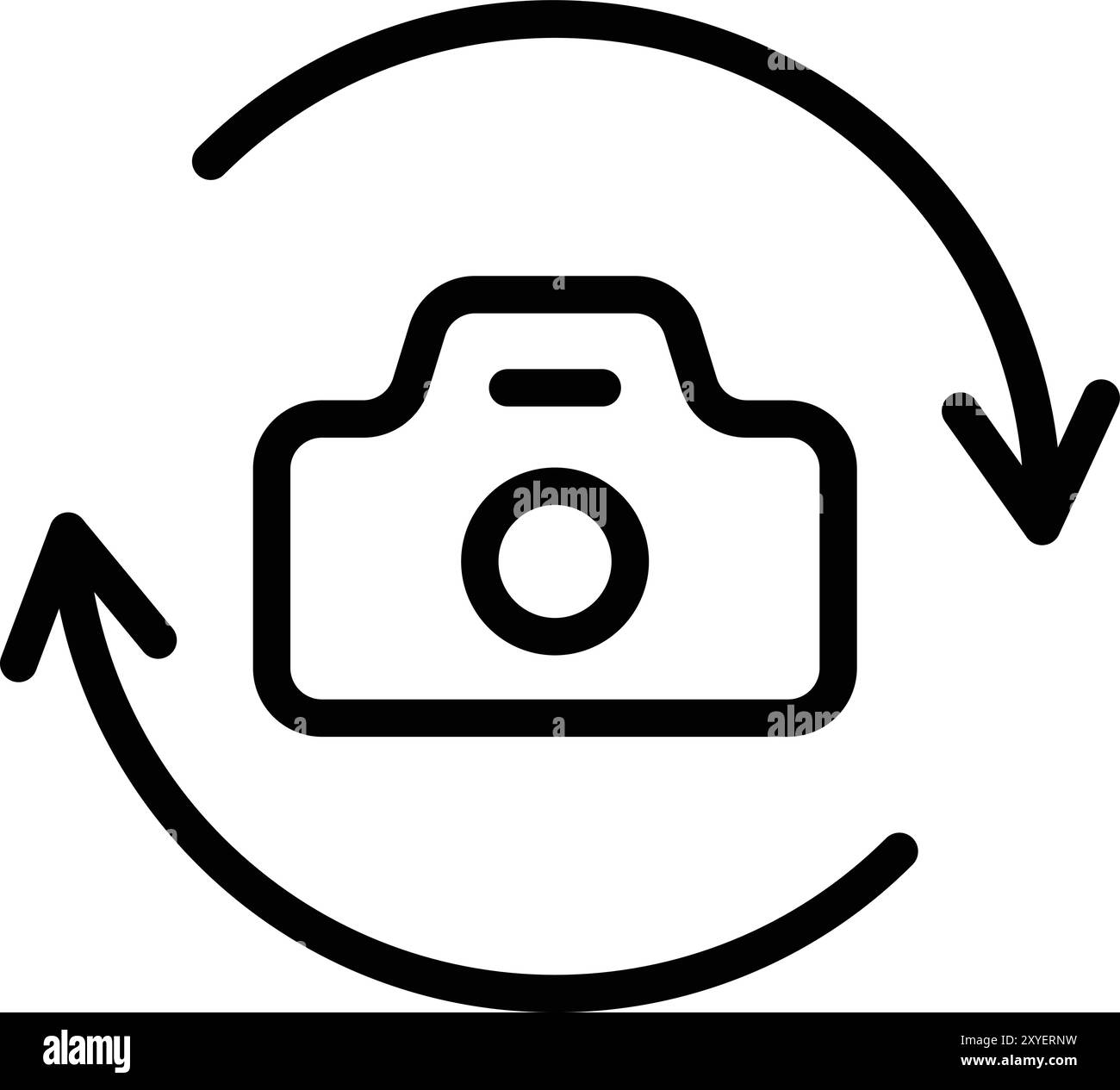 Switch camera vector vectors Stock Vector Images - Alamy
