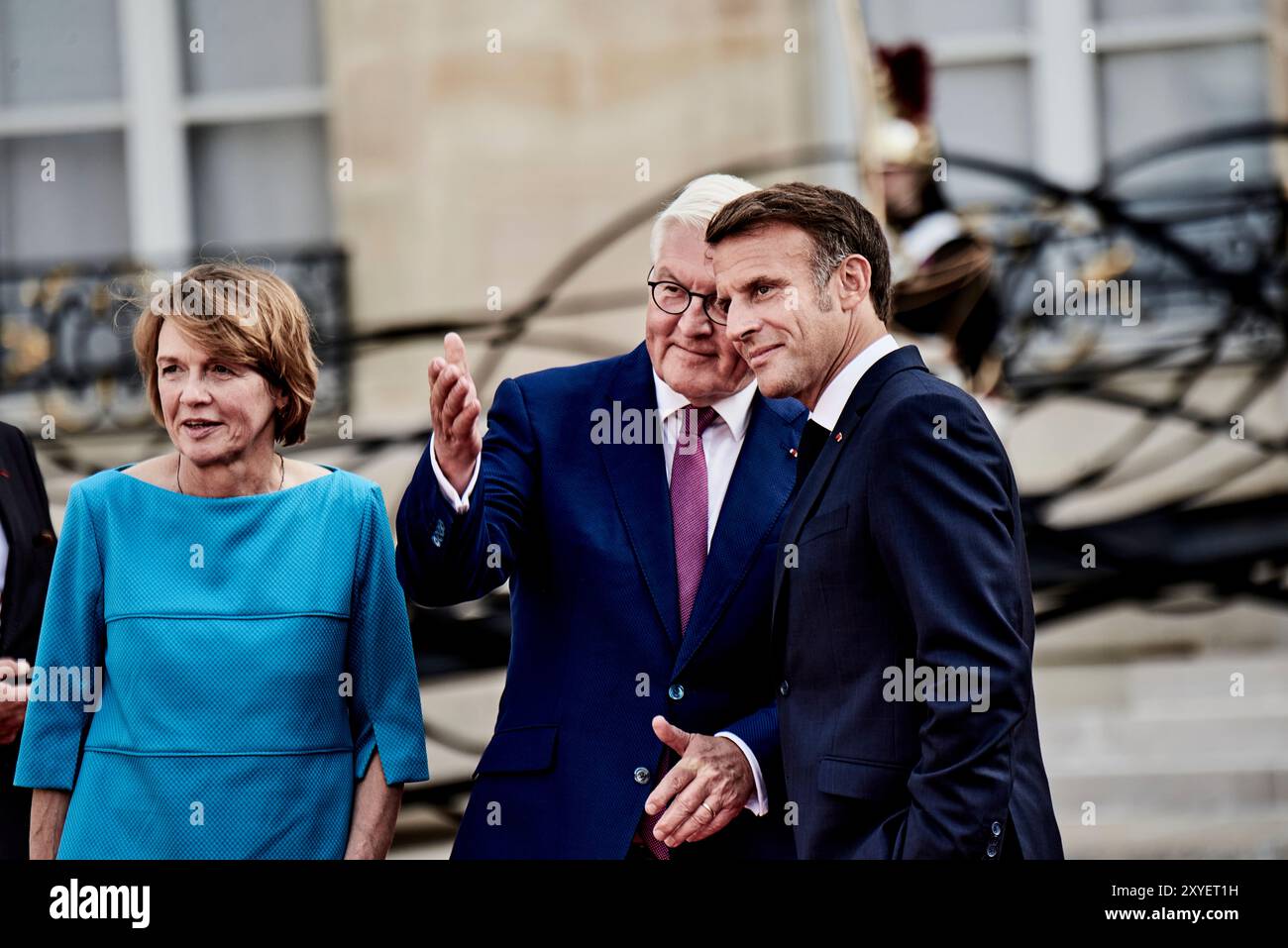 Paris, France. 28th Aug, 2024. Antonin Burat/Le Pictorium - Reception ...
