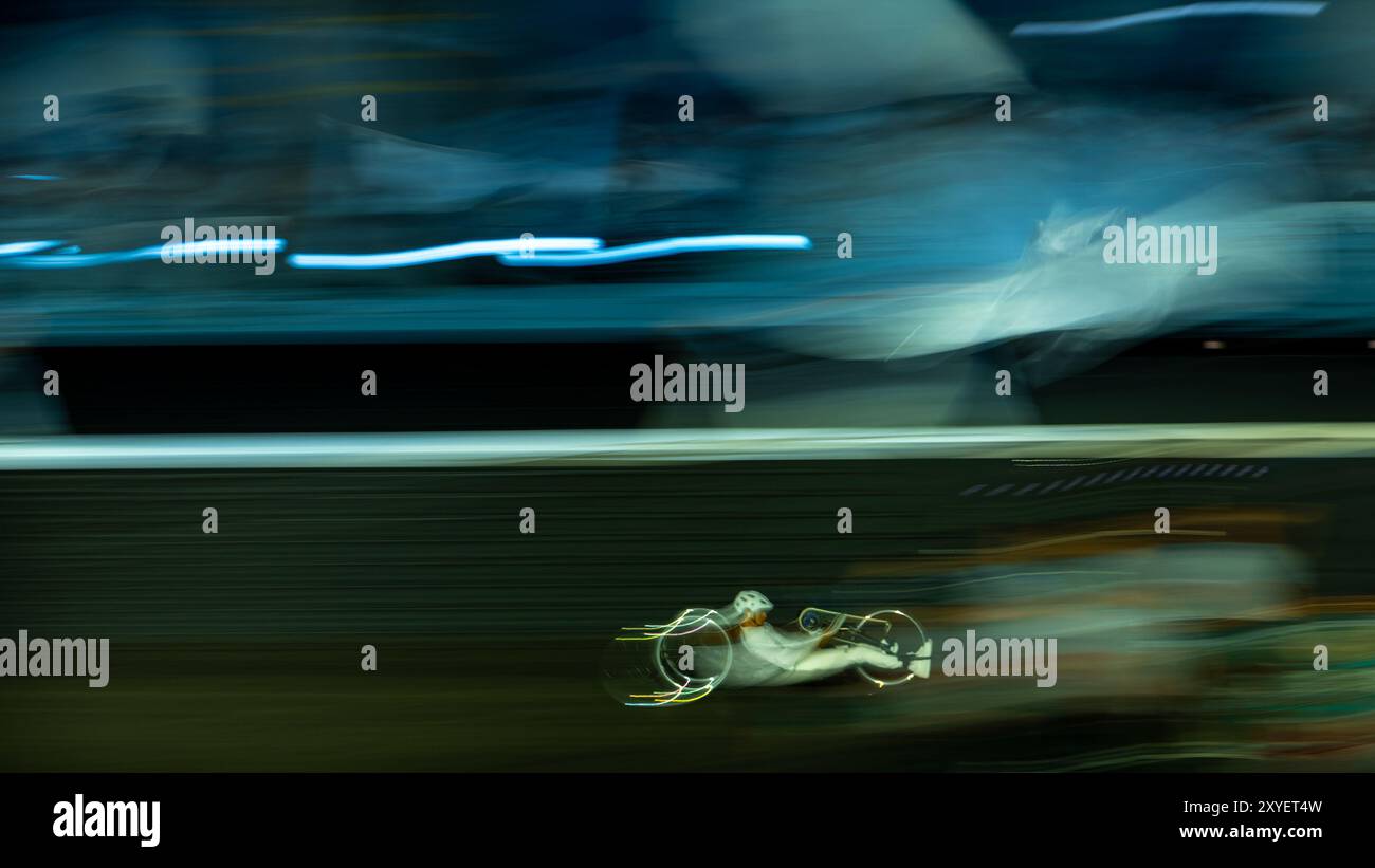 The Sportography dance during the Opening Ceremony at the Paris 2024 ...