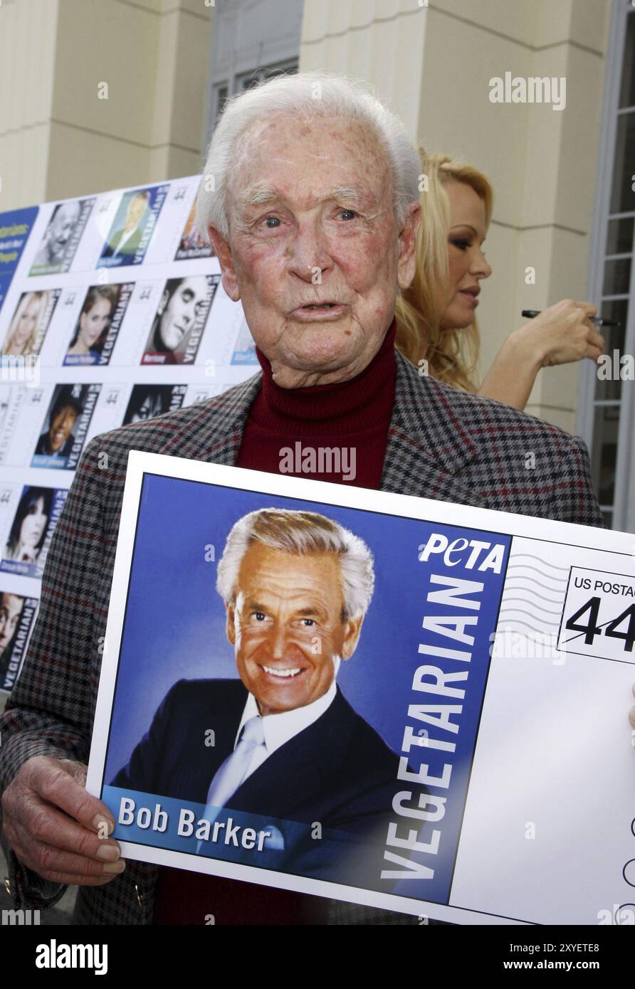 PETA Goes Postal: Pamela Anderson and Bob Barker Unveil Vegetarian ...