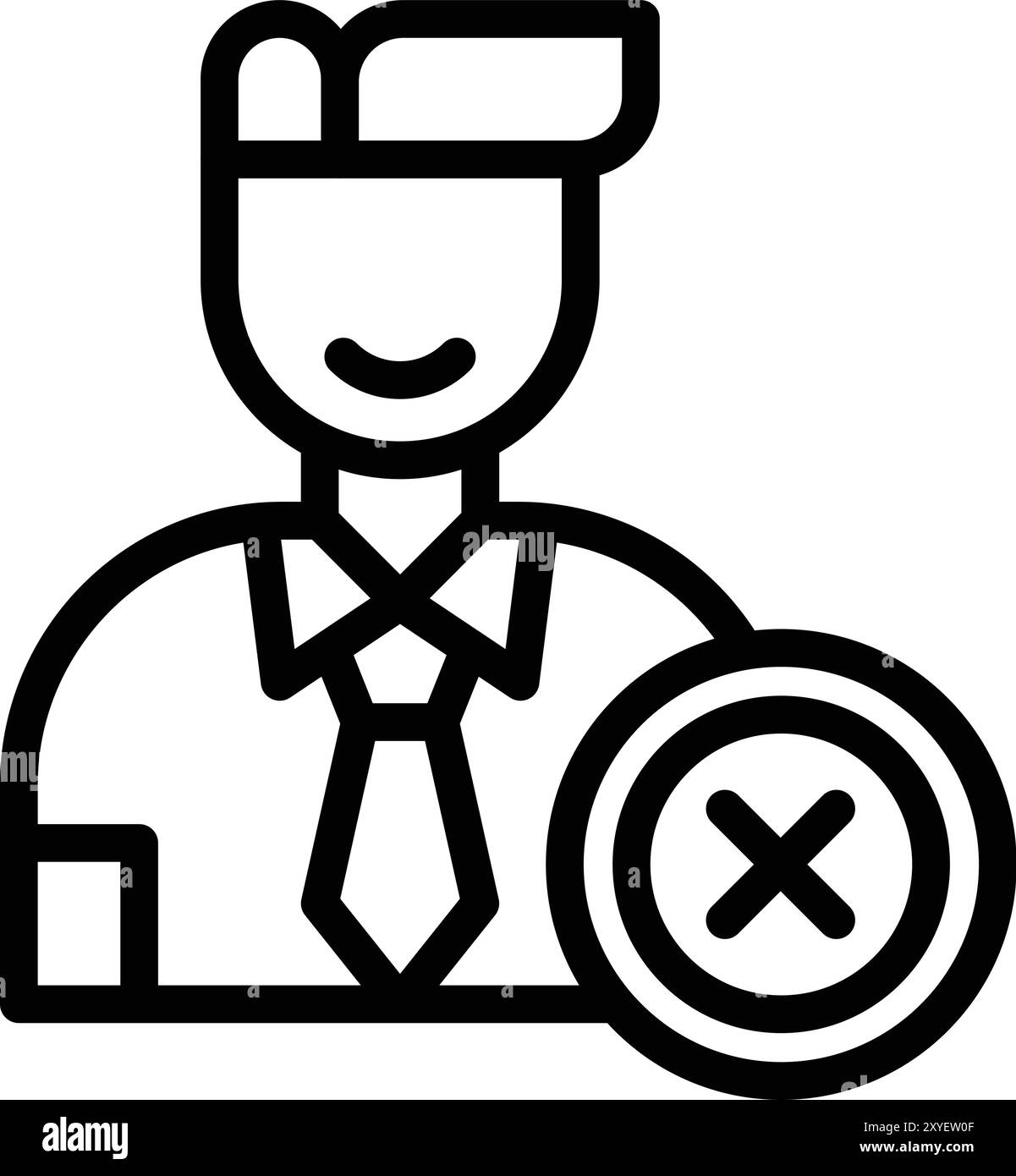 Rejection vector vectors hi-res stock photography and images - Alamy