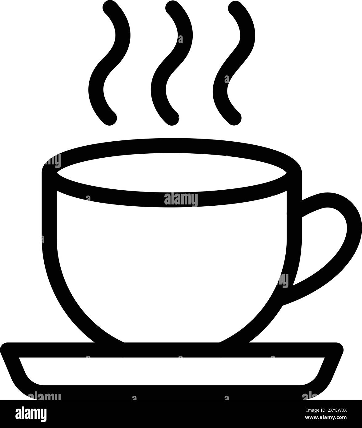 Tea Cup Vector Icon Design Illustration Stock Vector Image & Art - Alamy