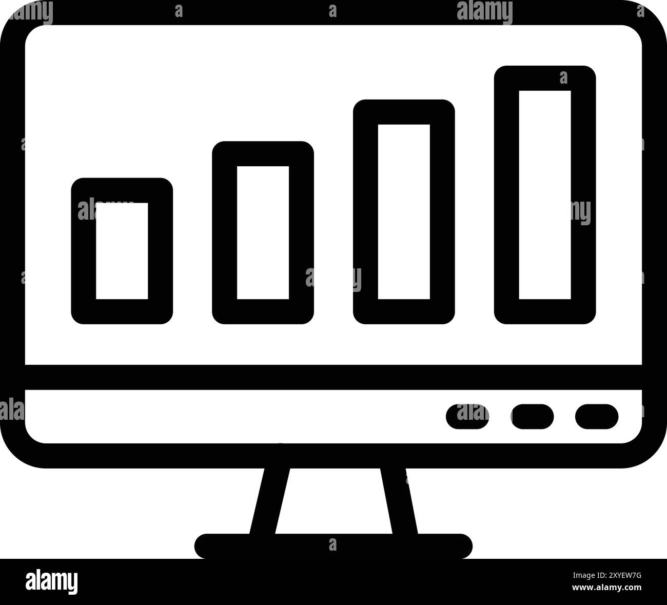 Vector flat design statistics Black and White Stock Photos & Images - Alamy