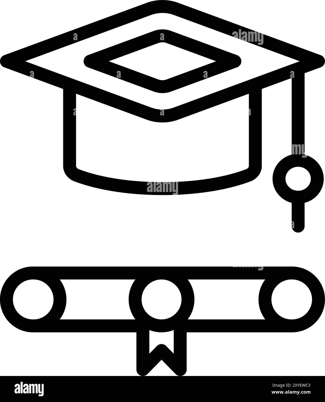Set vector education flat Black and White Stock Photos & Images - Alamy