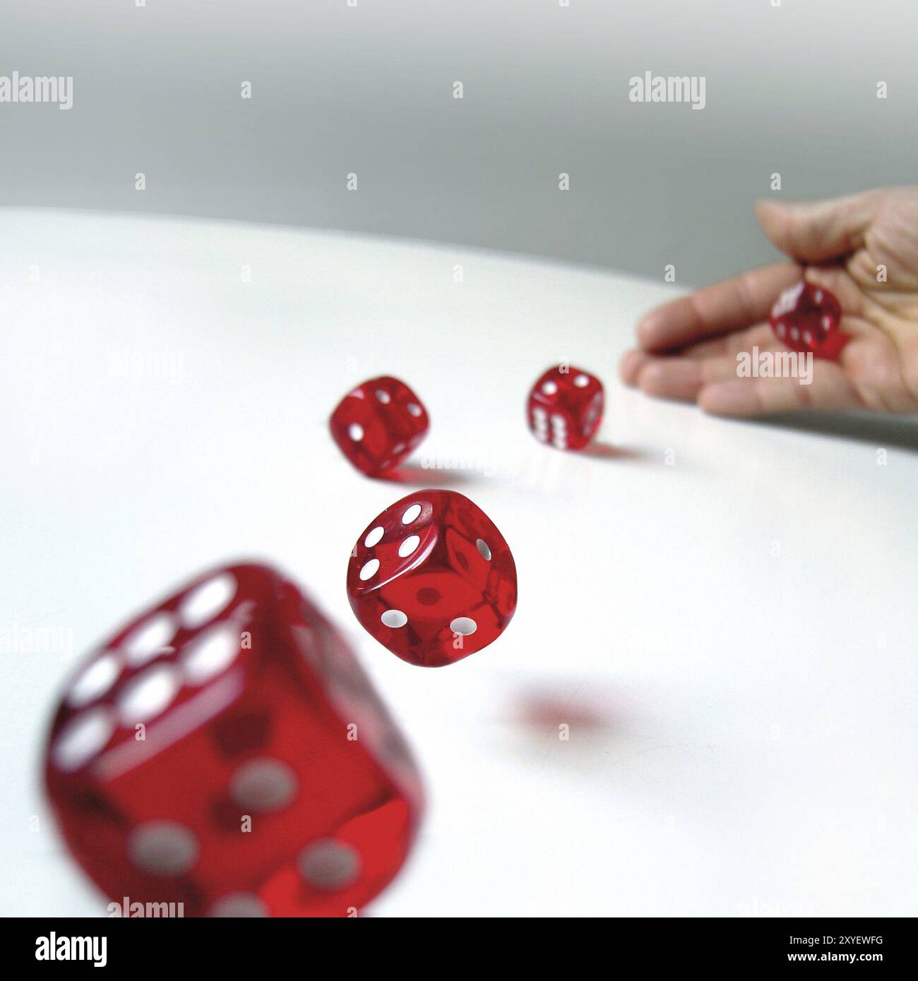 Casting the dice hi-res stock photography and images - Alamy