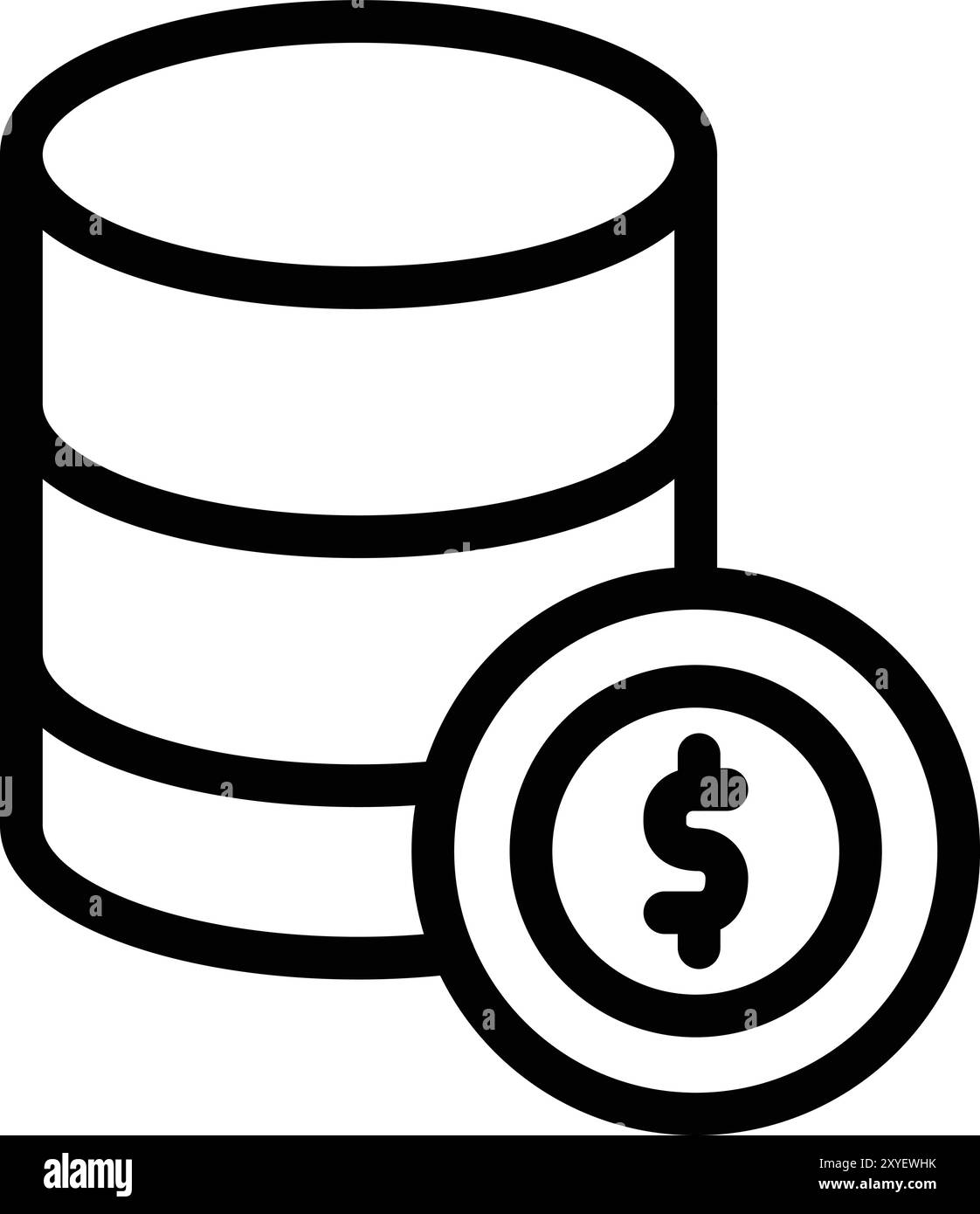 Minimal 3d illustration dollar hi-res stock photography and images - Alamy