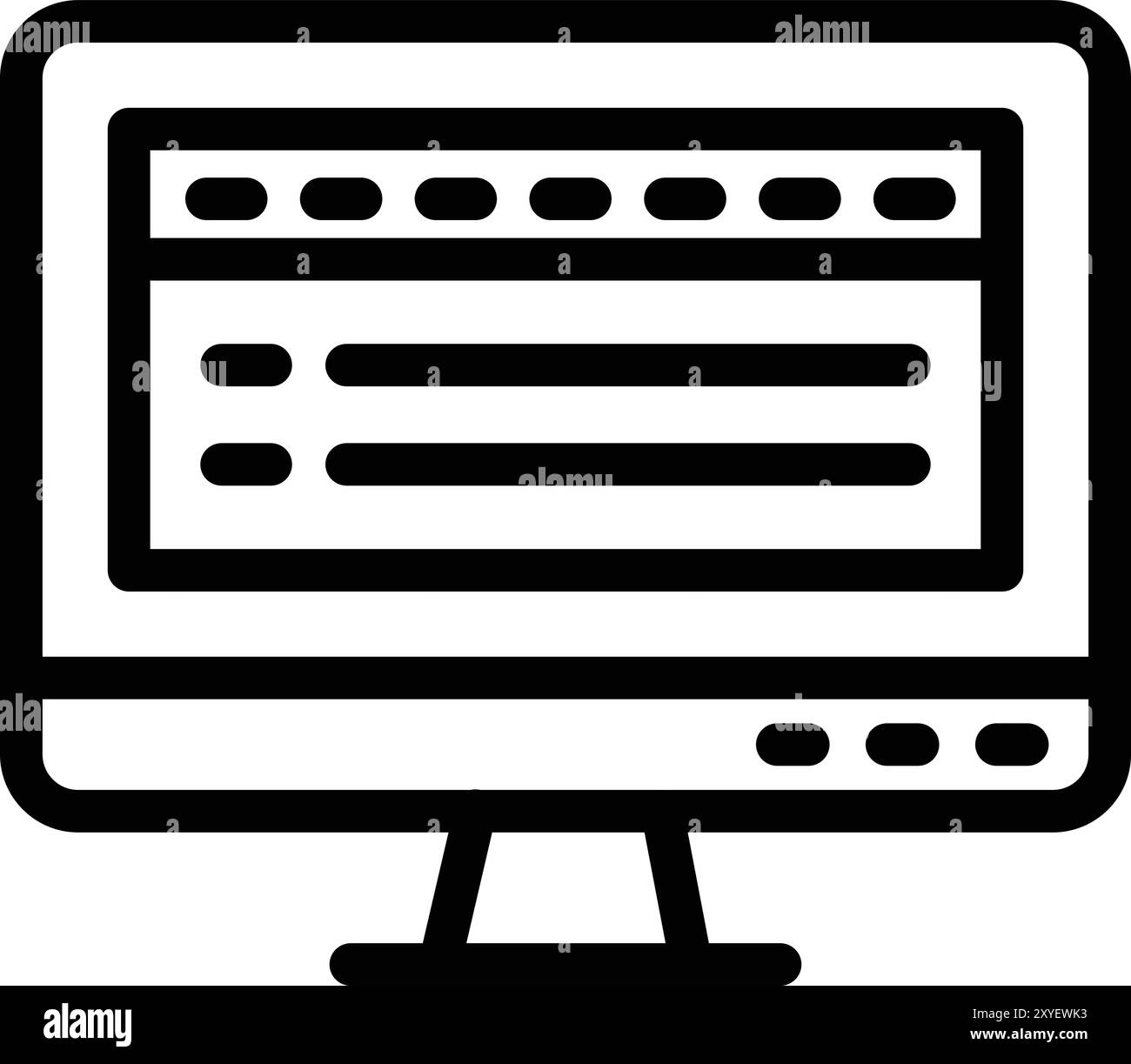 Visual vector vectors hi-res stock photography and images - Alamy