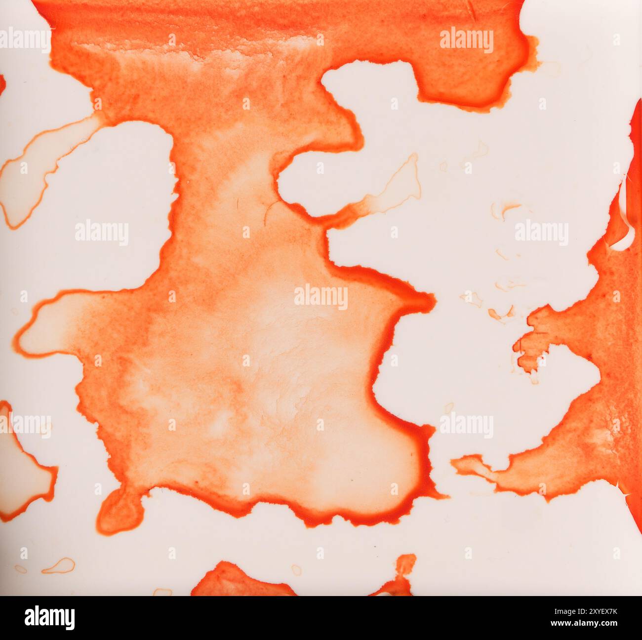 Watercolour blobs red and orange hi-res stock photography and images ...