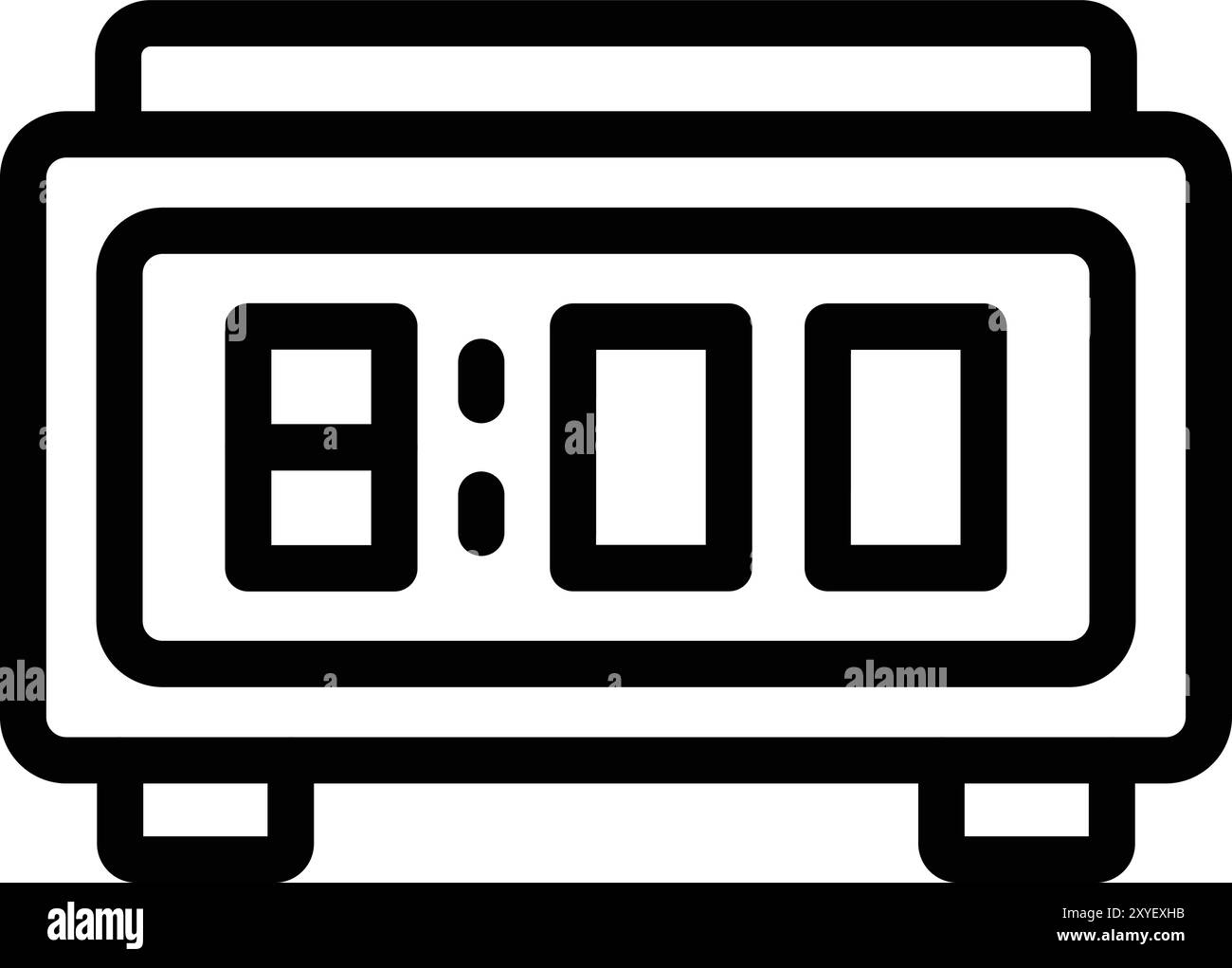 3d time signal clock Black and White Stock Photos & Images - Alamy