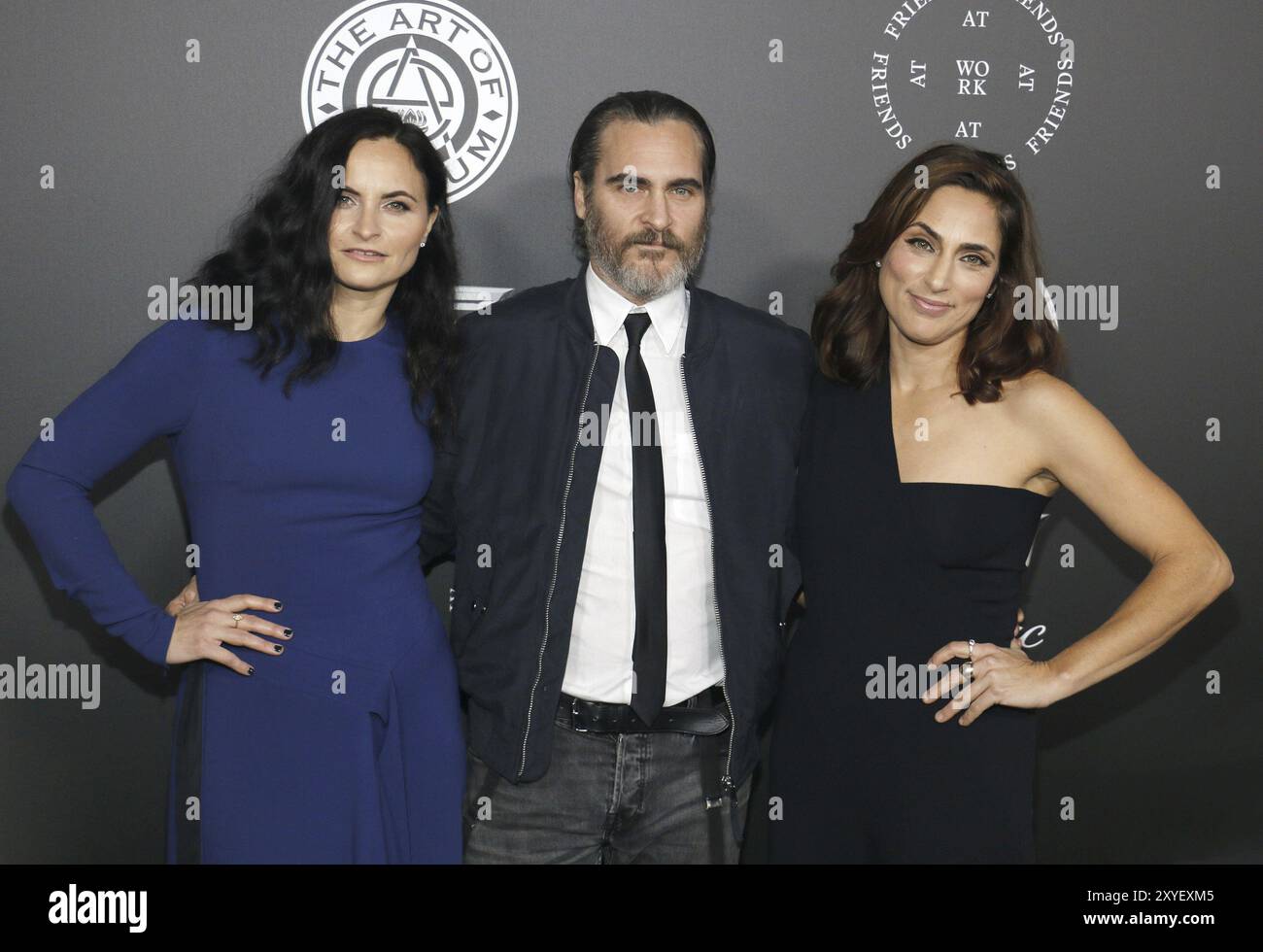 Rain Phoenix, Joaquin Phoenix and Summer Phoenix at the Art Of Elysium ...