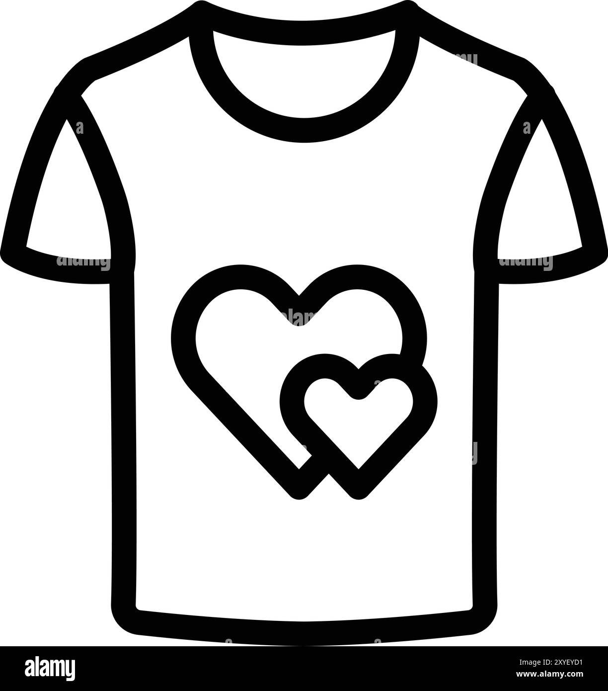 Clothing outline vector vectors Cut Out Stock Images & Pictures - Alamy