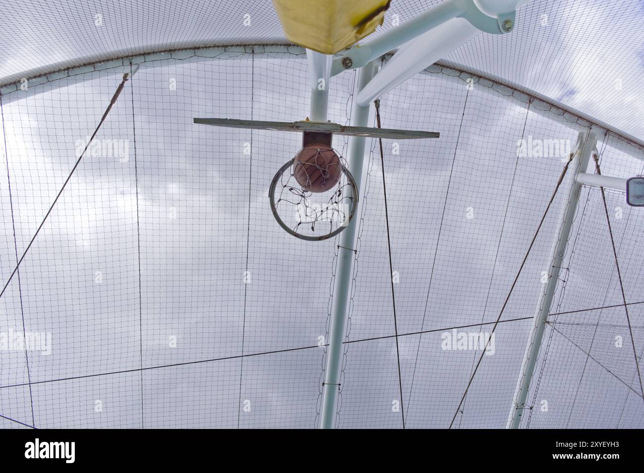 Basketball hoop top view hi-res stock photography and images - Alamy