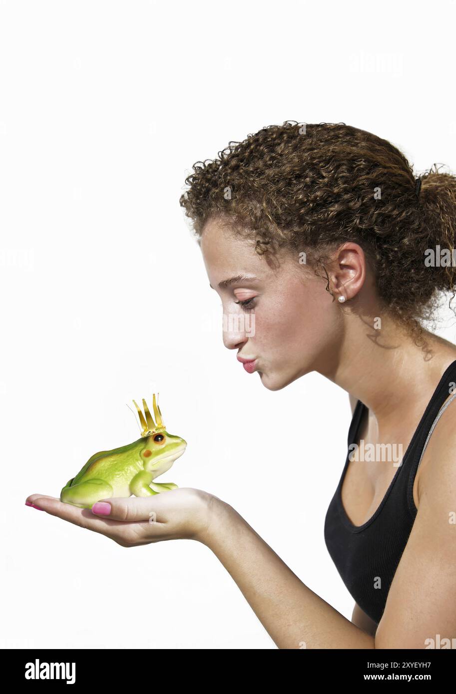 The Frog Prince Stock Photo - Alamy