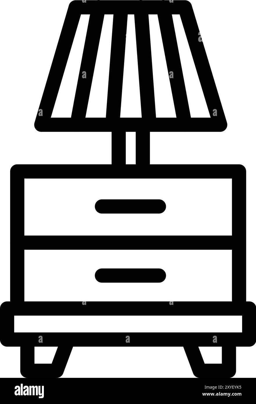Nightstand vector vectors Stock Vector Images - Alamy