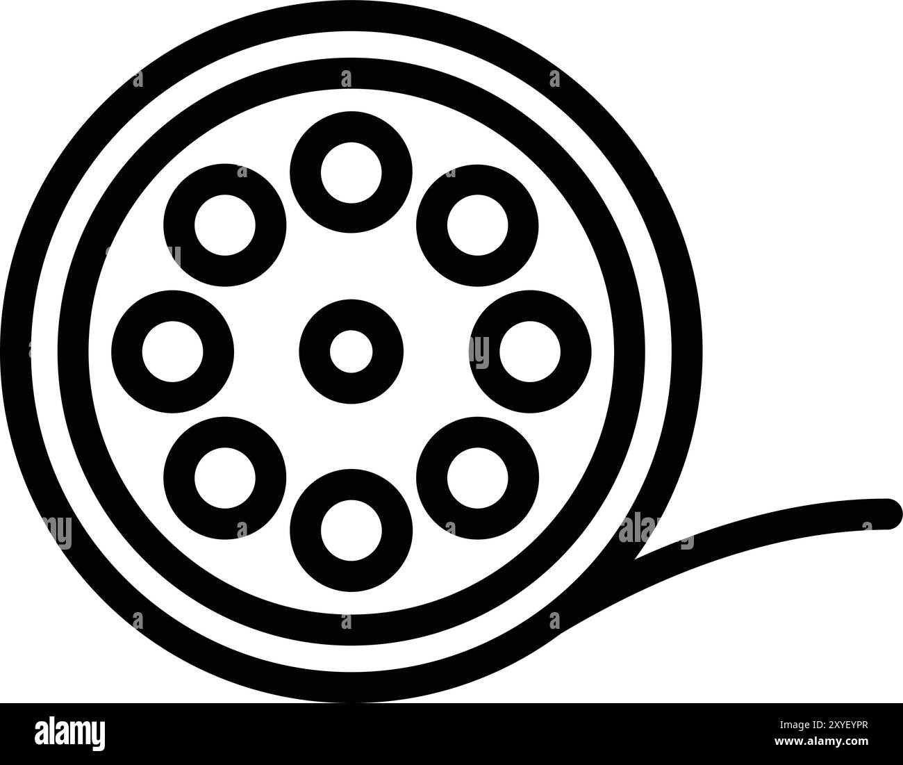 Film Vector Icon Design Illustration Stock Vector Image & Art - Alamy
