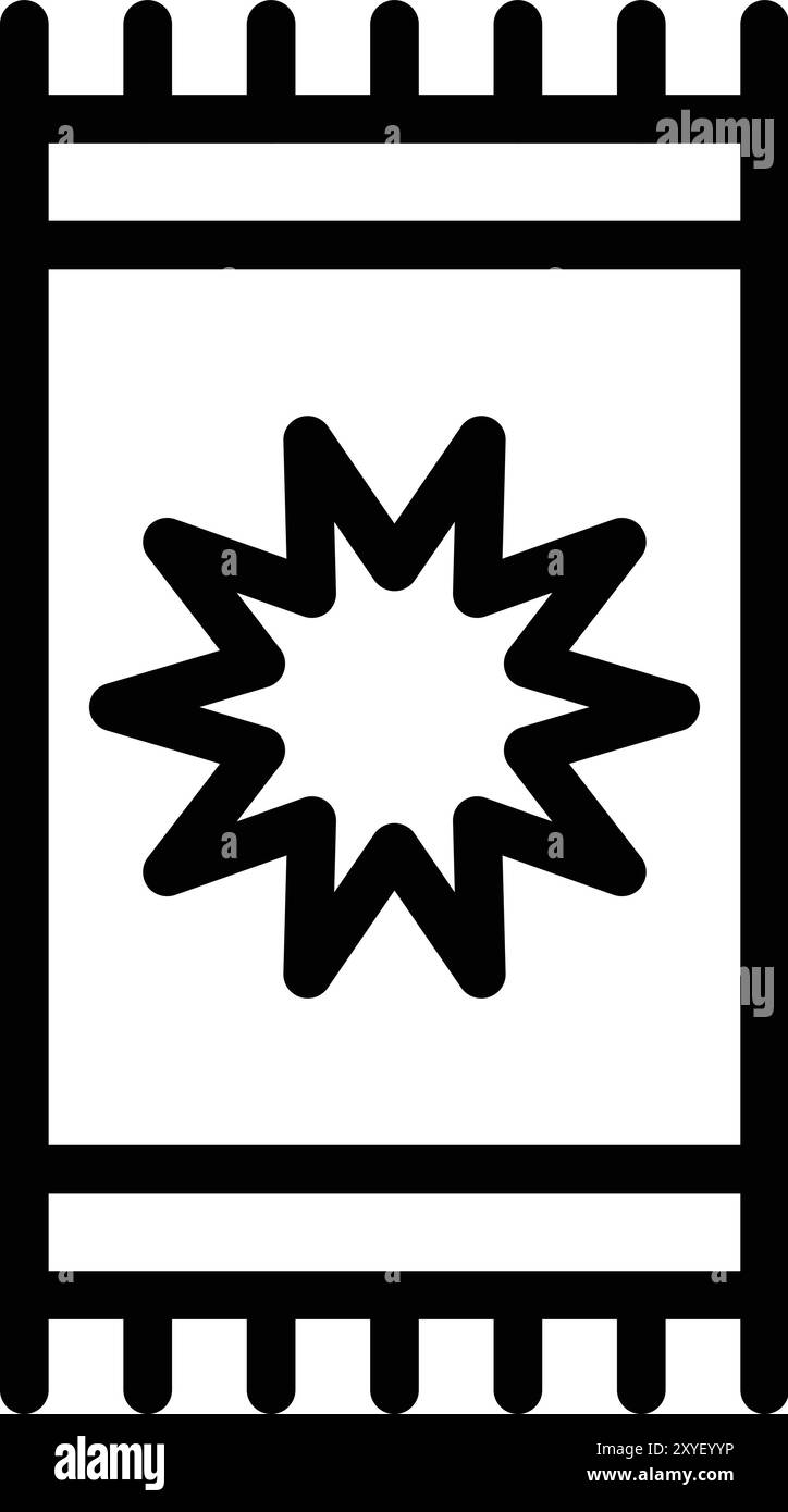 Rug logo design hi-res stock photography and images - Alamy