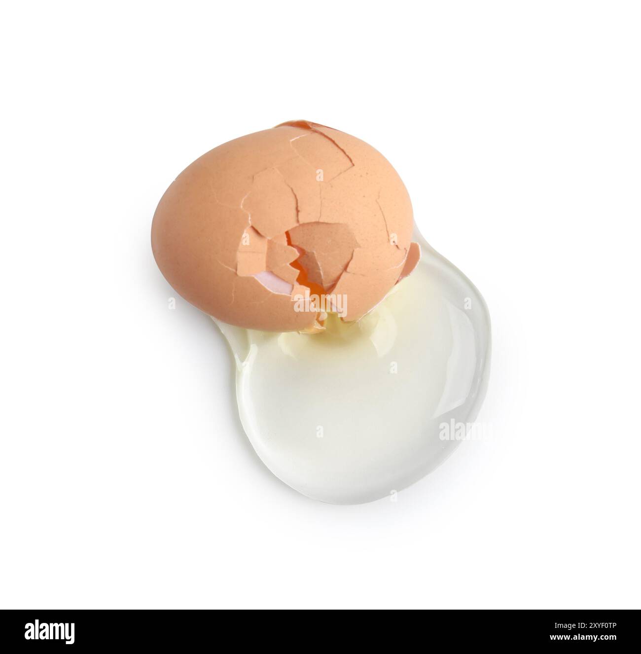 Uncooked egg yolk isolated above hi-res stock photography and images ...