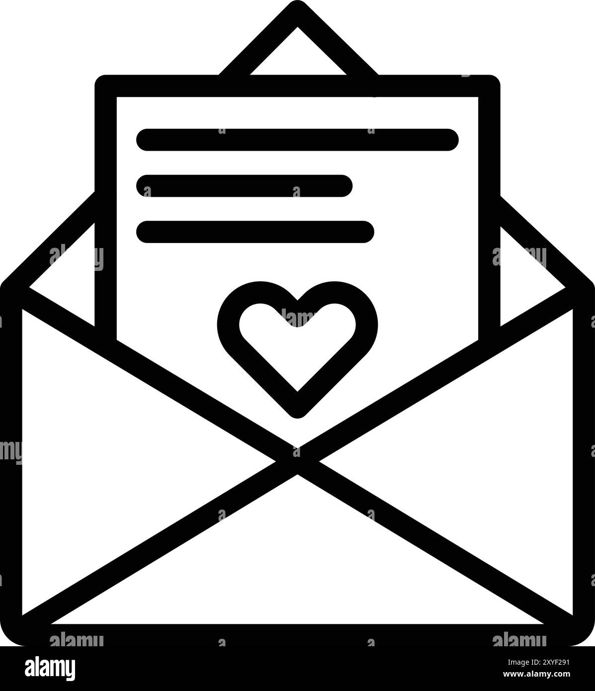 Postcard Vector Icon Design Illustration Stock Vector Image & Art - Alamy