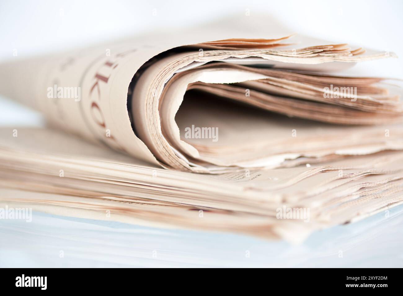 Yellowed newspaper hi-res stock photography and images - Alamy