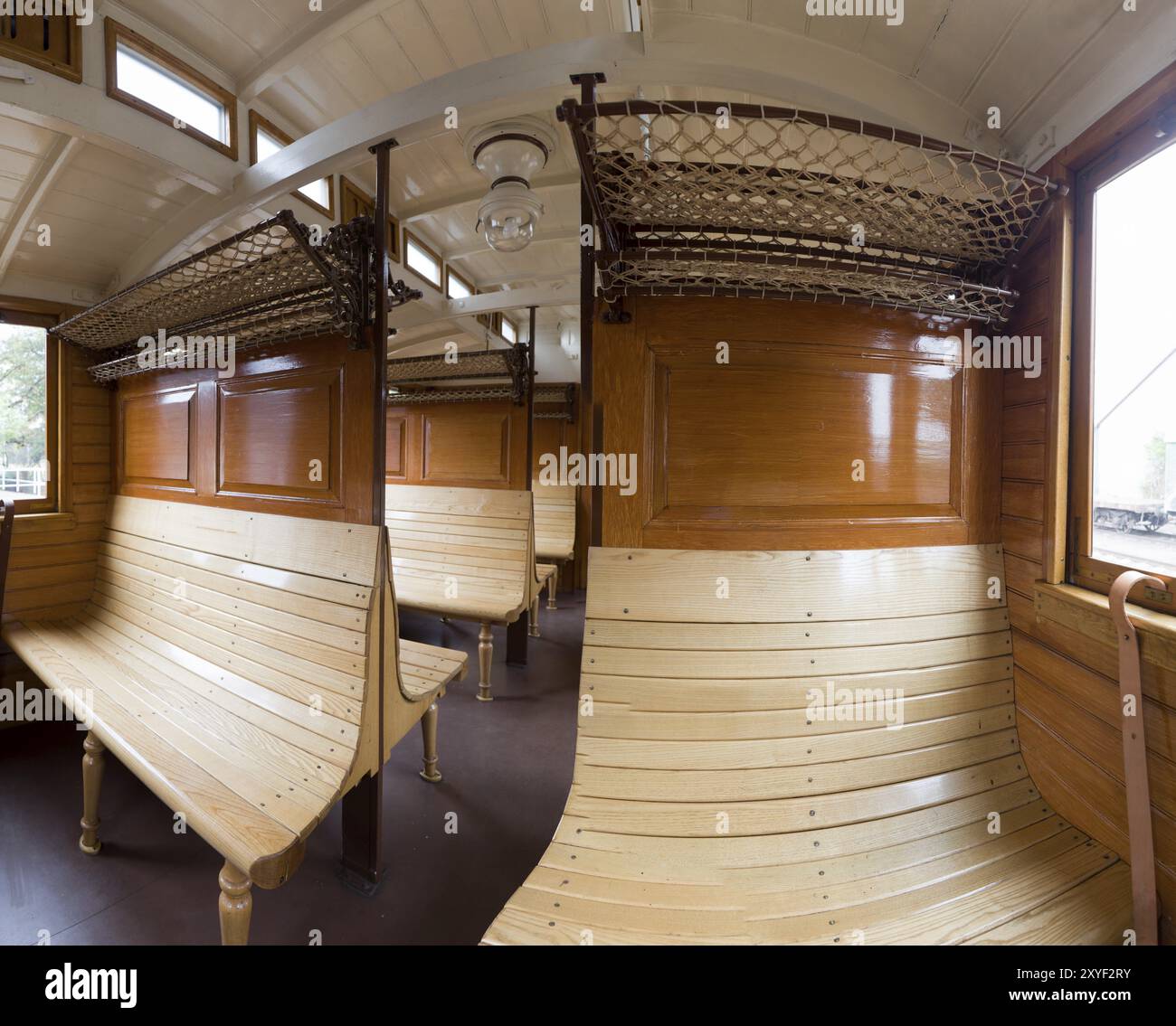 Historical railway compartment Stock Photo - Alamy